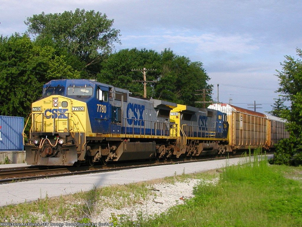 CSX 7780 Q214 8:40 A.M.